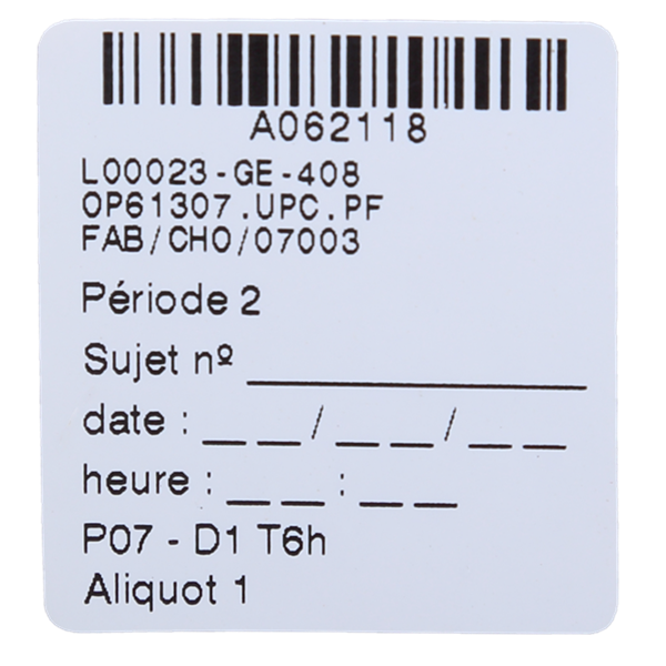 Clinical trial labels to -196°C | EPI Labels UK